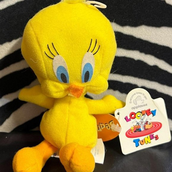 Warner Bros. | Toys | Looney Tunes Tweety Bird Plush Small | Poshmark